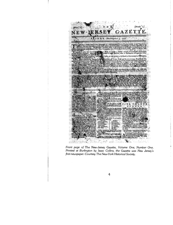 New Jersey Gazette Newspaper December 5, 1777 | PureHistory